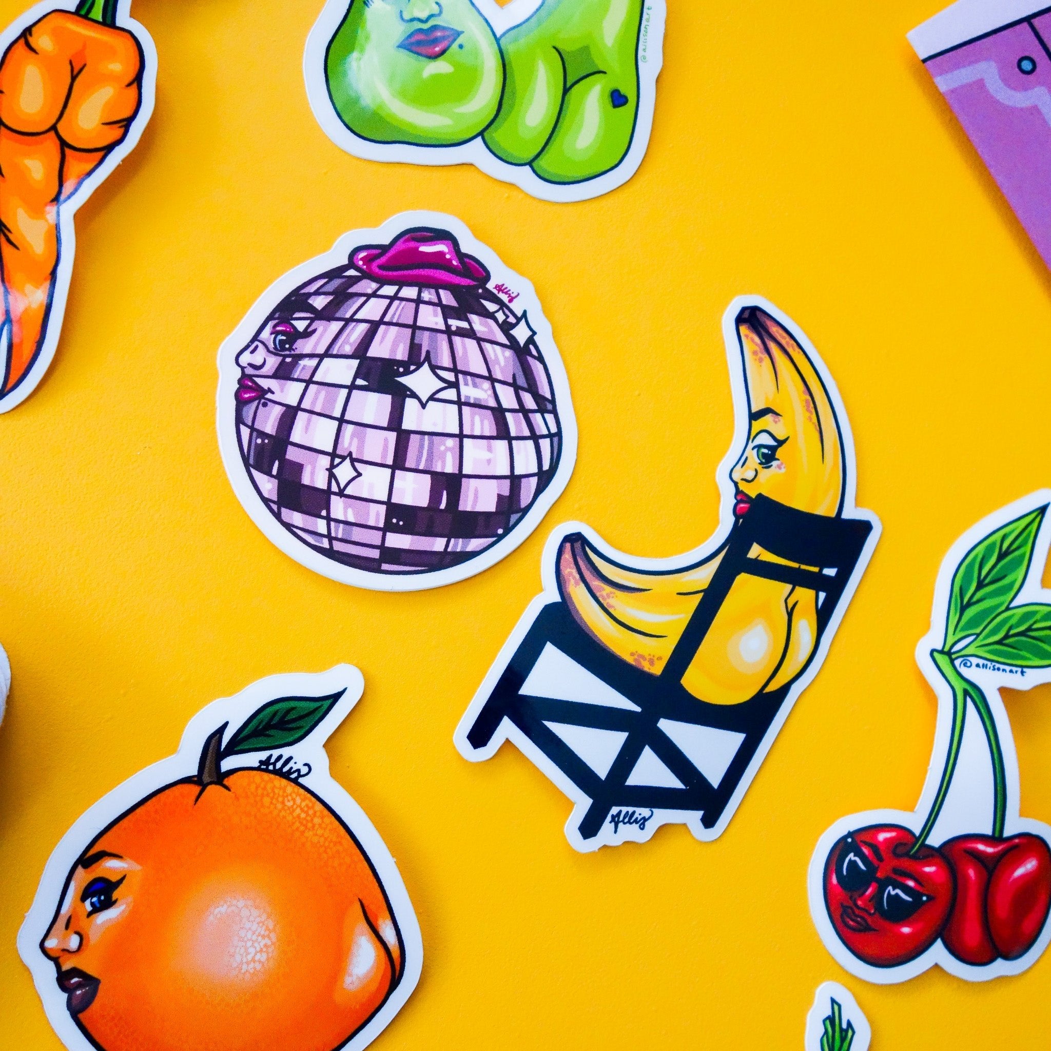 Stickers - Cheeky Art Studio - Portland, Oregon